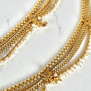 Gold Jhanjar Gift Set Gold Payal Gold Indian Anklet - Etsy