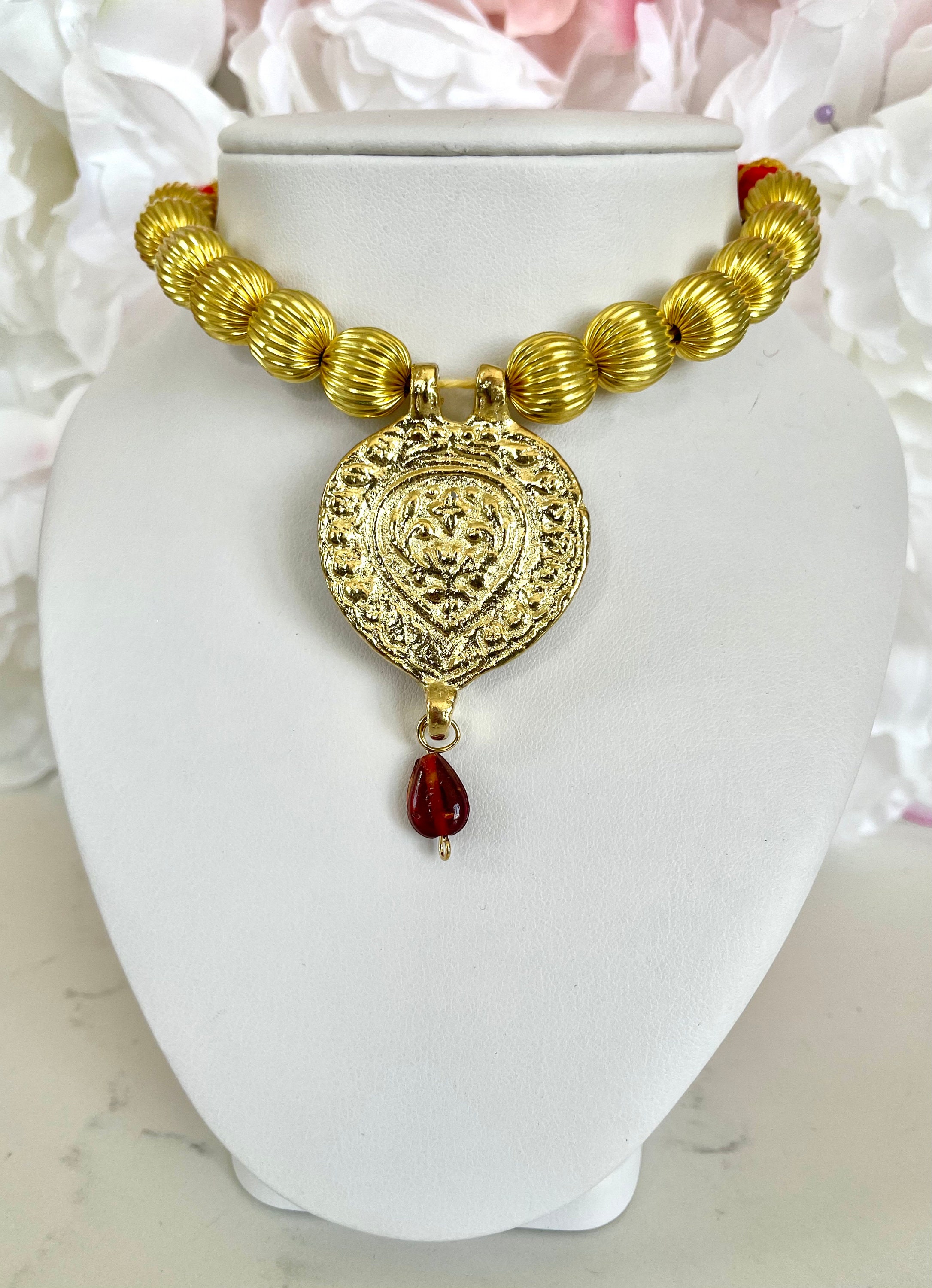 Men's Gold Kaintha, Gold Kentha, Men's Punjabi Wedding Accessory ...