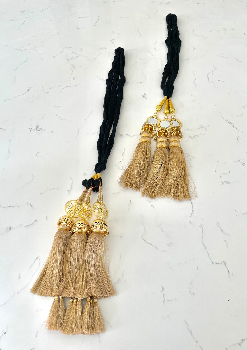 Gold Paranda Gold Parandi Punjabi Paranda Indian Hair - Etsy
