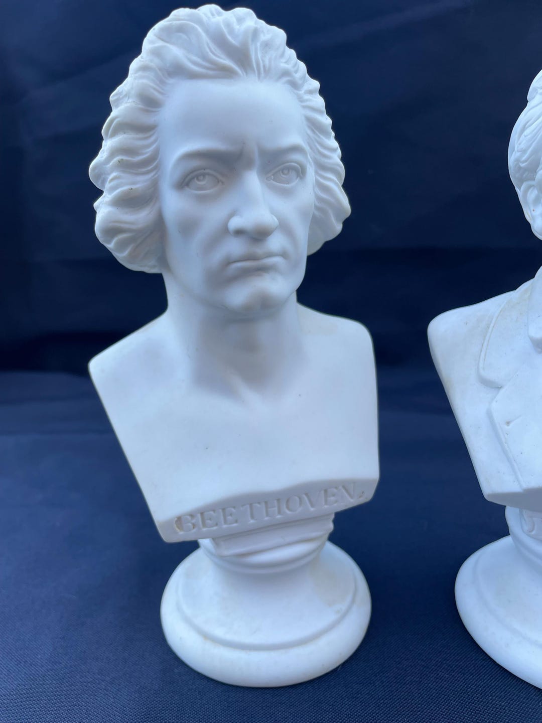 Vintage Porcelain Beethoven Bust - Etsy