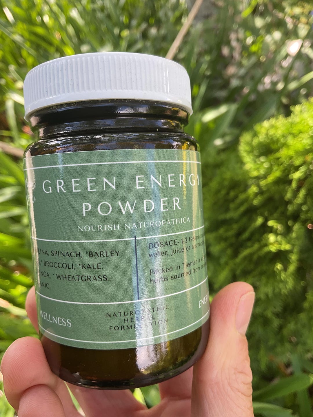 GREEN ENERGY POWDER -organic Barley Grass, Spiriina, Organic Moringa ...