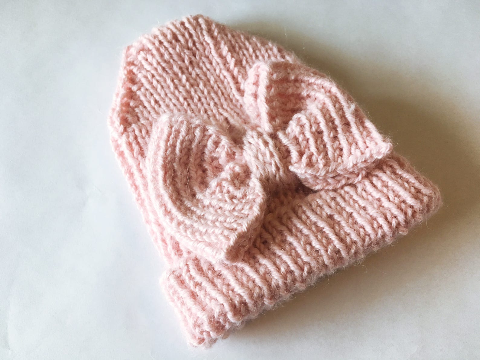 Knitting Pattern - Hello World Hospital Baby Hat (PDF) - Etsy