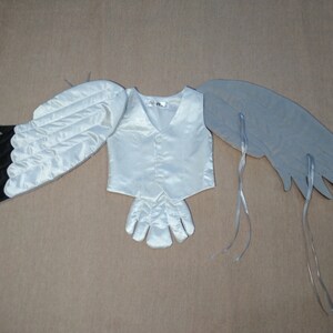 Seagull Bird Costume White Halloween Costume Adult Women Size Party ...