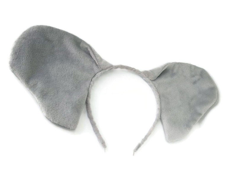 Elephant Costume Grey Elephant Ears Trunk Tail Set African | Etsy