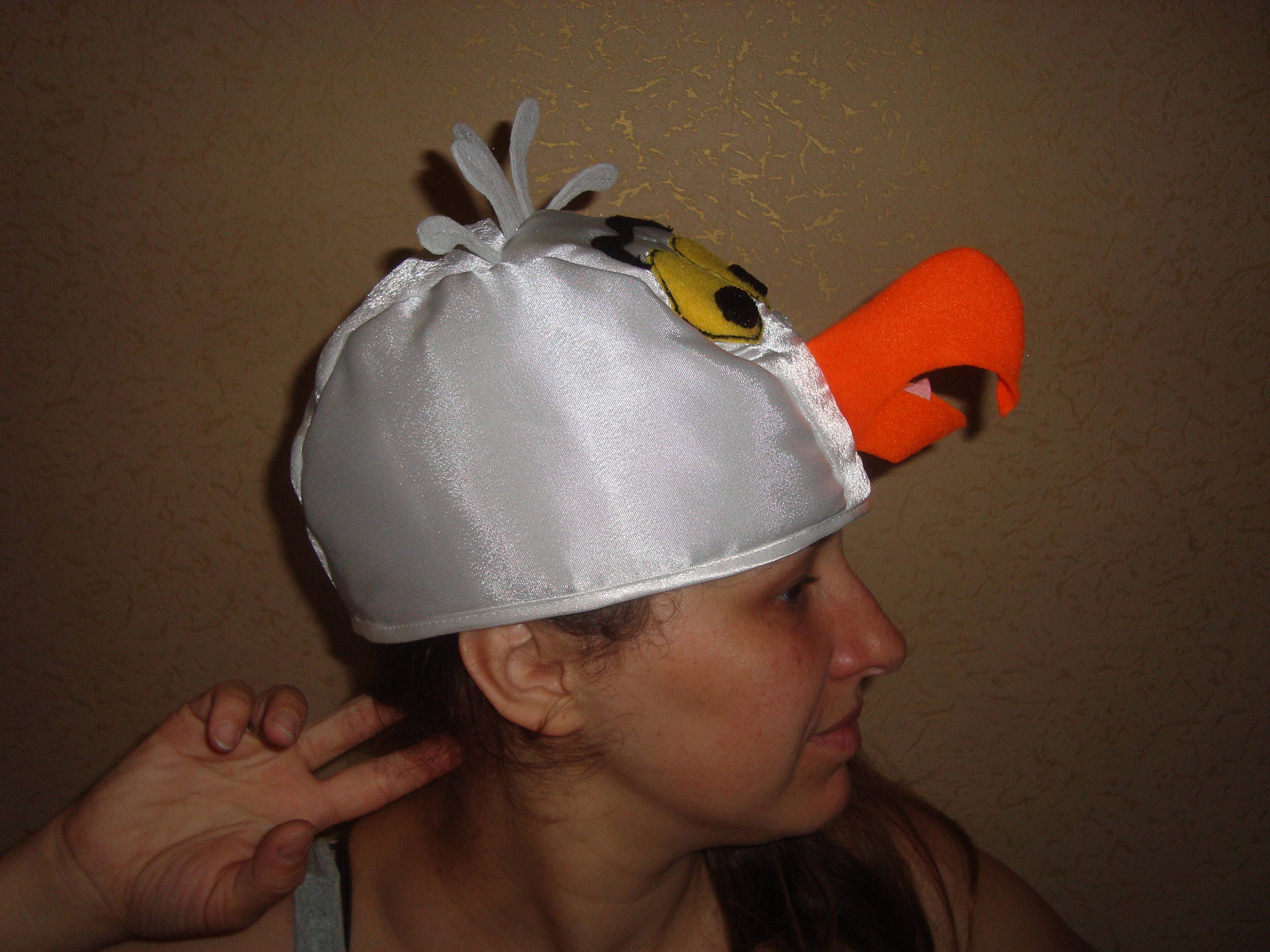 Bird Seagull Hat Halloween Hit Christmas Party School Play Hat | Etsy