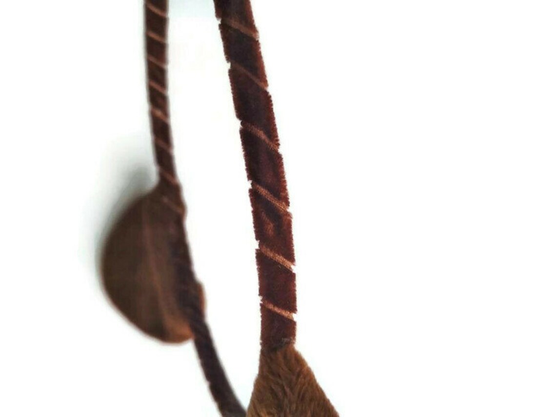 Bear Ears Headband Brown Grizzly Plush Hair Band Baby Bear | Etsy