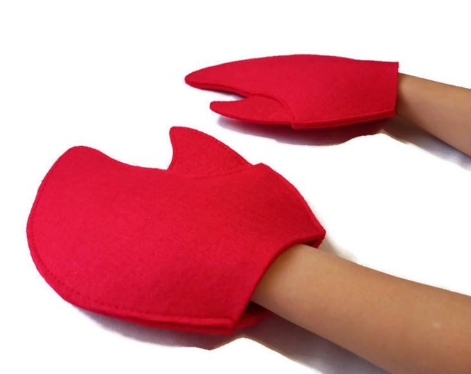 Crab Claws Crab Costume Piece Red Crab Handpieces - Etsy
