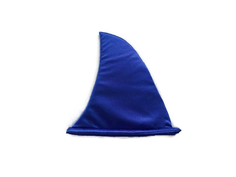 Shark Fin Costume Piece Royal Blue Fish Fin - Etsy