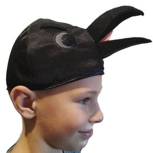 Raven Hat Crow Hat Black Bird Costume Halloween Outfit Children Size ...