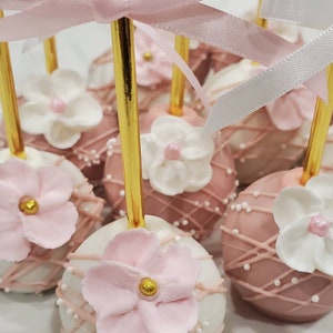 Pretty Pink Cake Pops (please Read Full Description) - Etsy