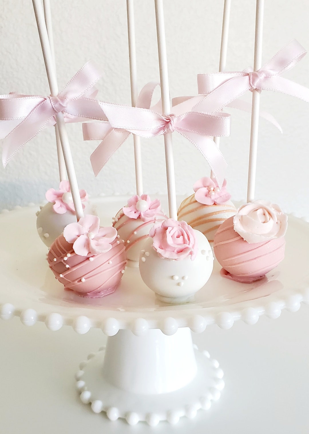 Custom Cake Pops Baby Shower Bridal Shower Wedding (please Read Full ...