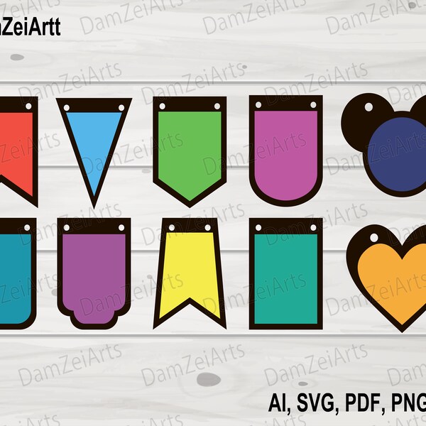 Mickey Mouse Banner Template Download - Etsy