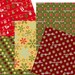 60 Christmas Digital Paper, Christmas Scrapbook Paper, Holiday Digital ...