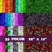 Rainbow Minecraft Printable Digital Papers 300DPI 33COLOR Pet Digital ...