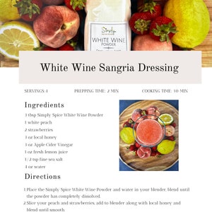 White Wine Powder (france) - Etsy