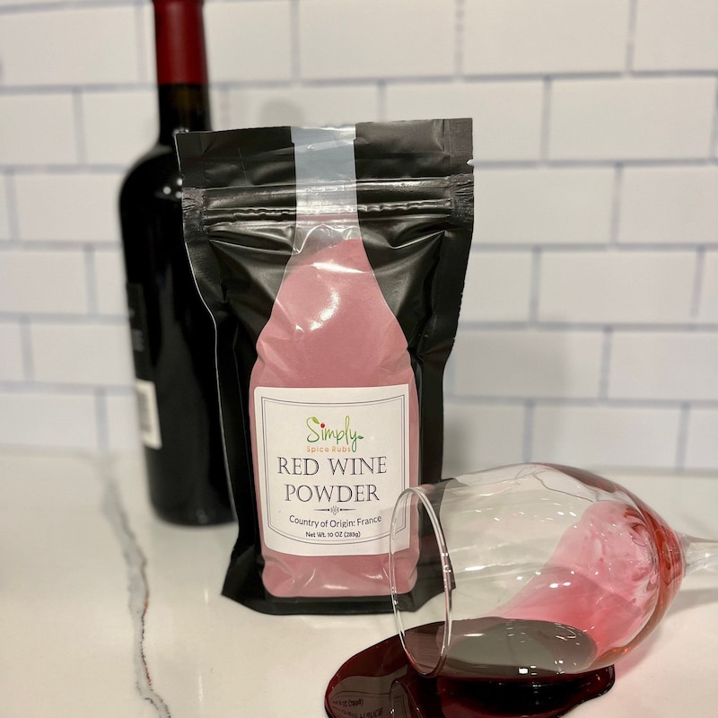 Wine Glasses Red Colour - Etsy