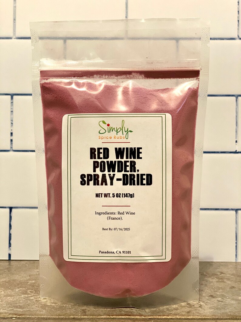 Red Wine Powder France | Etsy