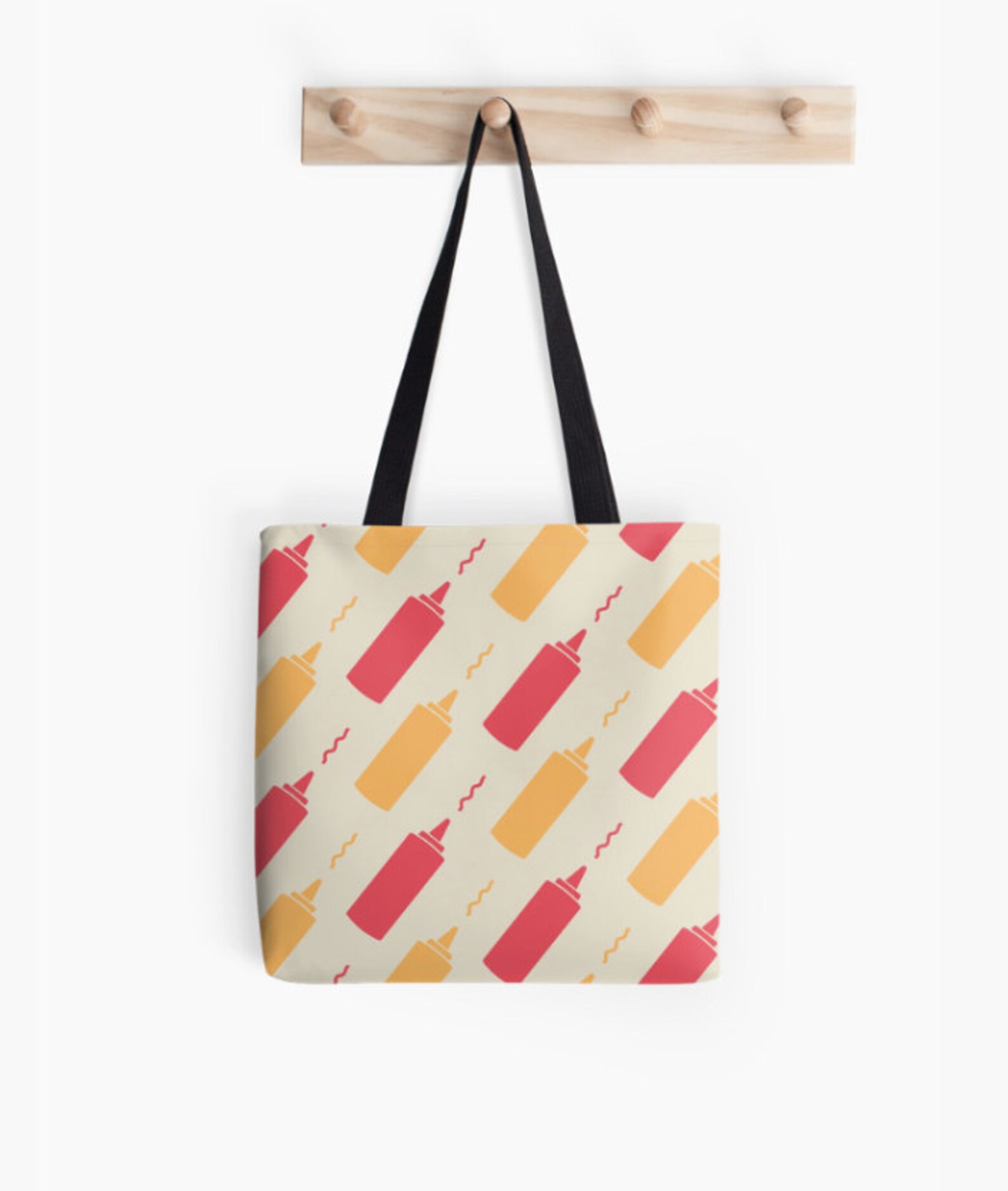 Ketchup Tote Bag Food Tote Bag Vintage Handbag Cute Tote - Etsy