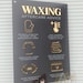 Waxing Aftercare Advice Acrylic A3 3D Perspex Wall Sign | Beauty Sign ...