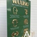 Waxing Aftercare Advice Acrylic A3 3D Perspex Wall Sign | Beauty Sign ...