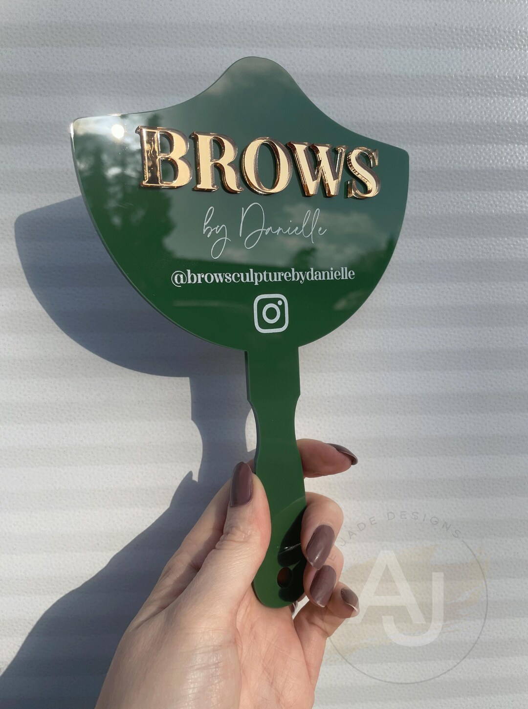 Brows Eyebrow Artist Social Media Face Prop | Personalised | Aesthetics ...
