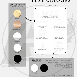 Hair Extensions Aftercare Advice Acrylic A3 Wall Sign | Beauty Sign ...