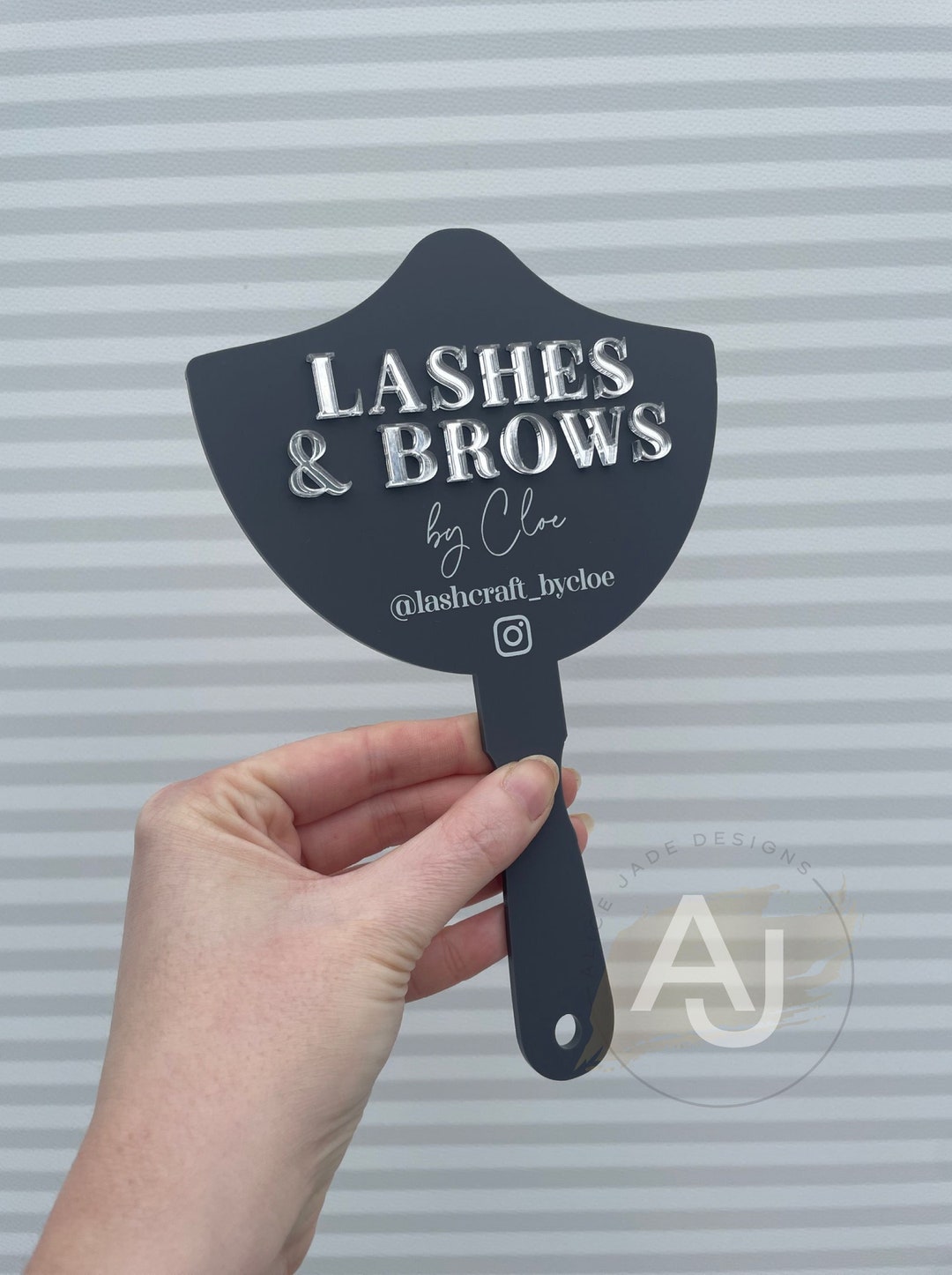 Lash & Brow Artist Social Media Face Prop | Personalised | Aesthetics ...