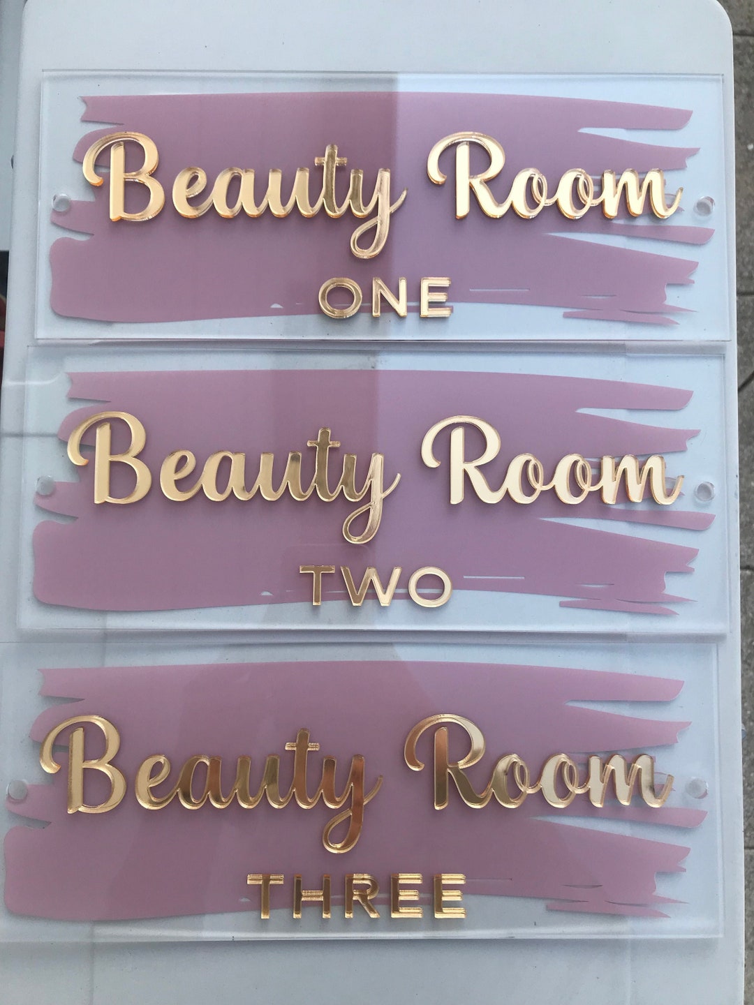 3D Acrylic Door Sign | Personalised - Etsy