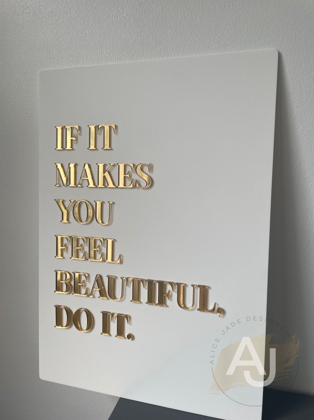 Acrylic Wall Art Quote A3 Sign | Beauty Sign | Business Sign | Spa Sign ...