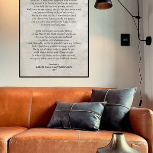 Great Spirit Prayer Print, Chief Yellow Lark, Wall Art, Book Page Print ...