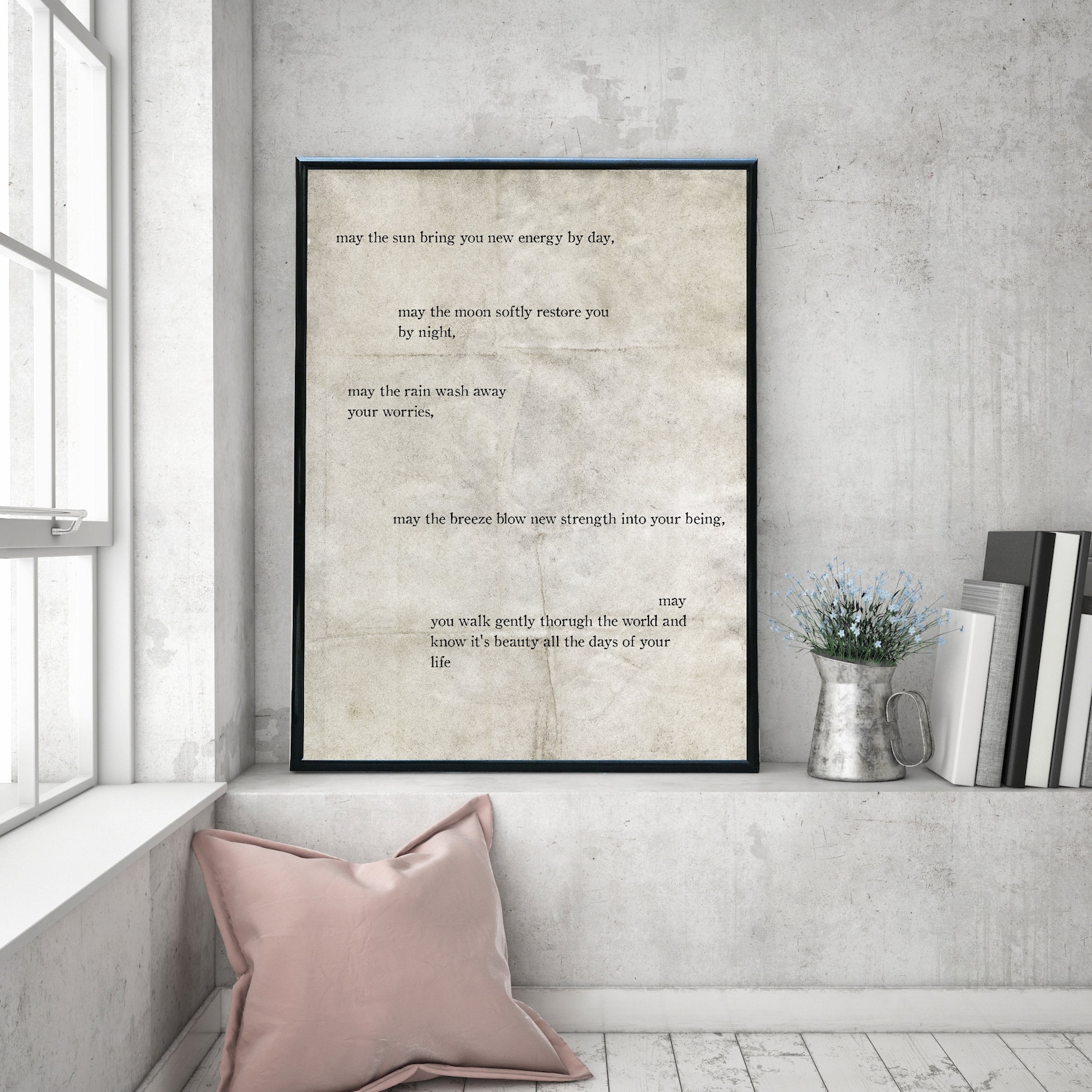 Apache Blessing Print Wall Art Apache Wedding Prayer Indian - Etsy