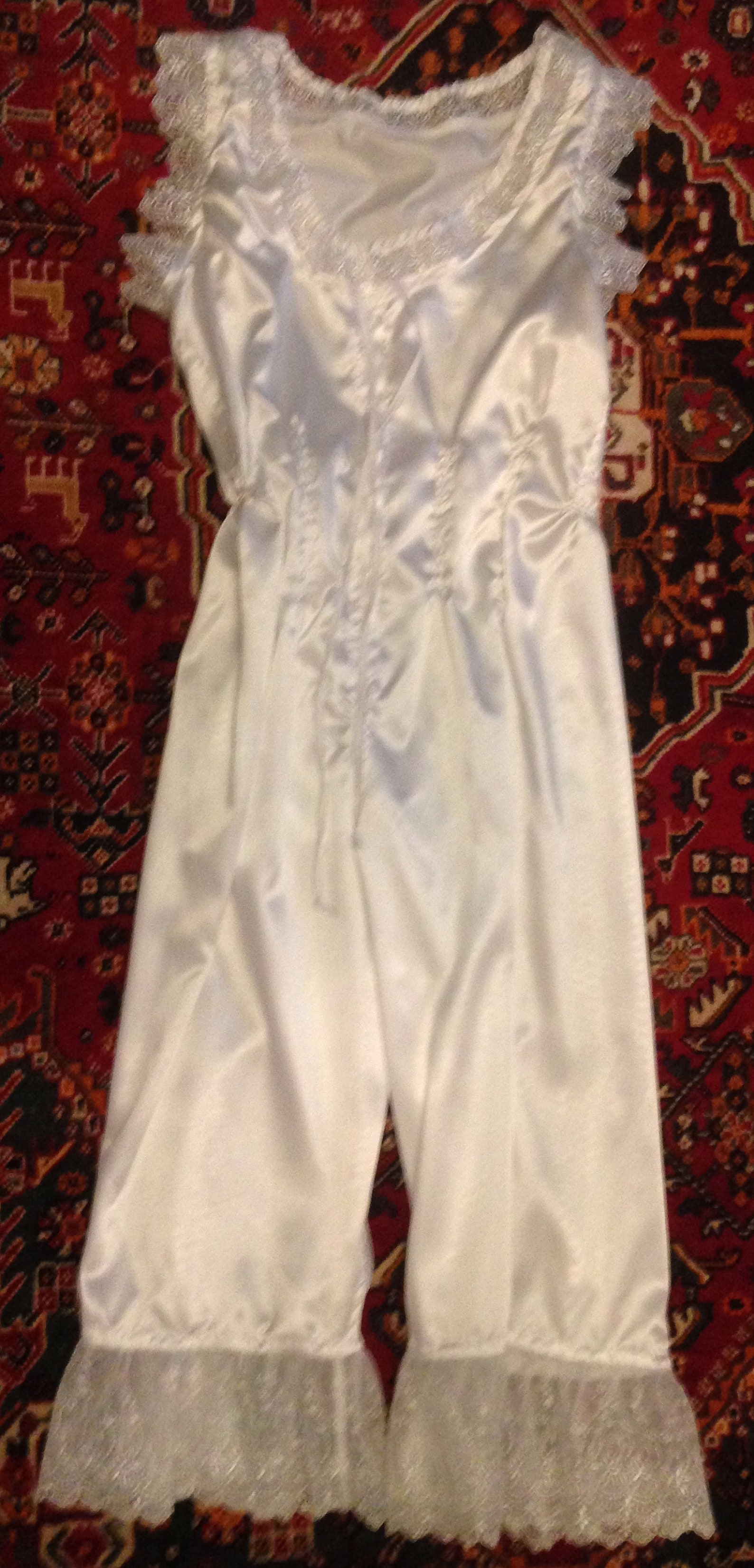 Victorian Style (1880-1900ss) Combinations Undergarment Open-leg ...