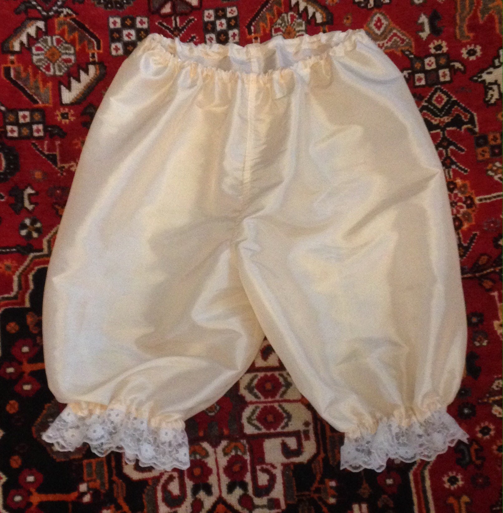 Victorian Edwardian Style Bloomers With Frill and Lace | Etsy UK