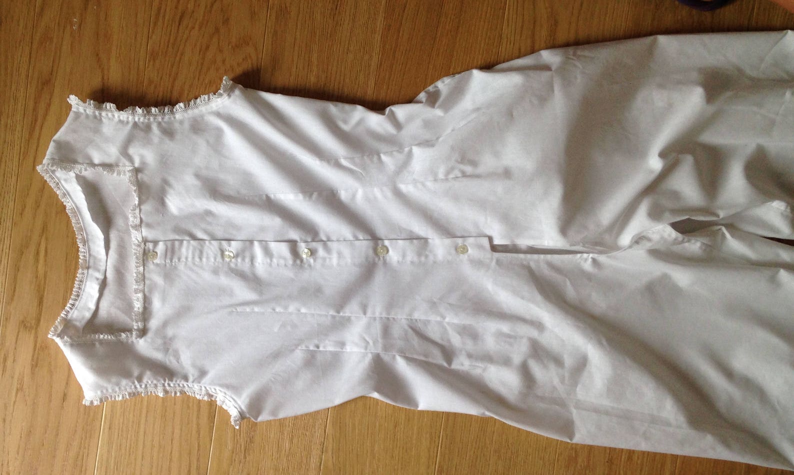 Victorian Style (1880-1900ss) Combinations Undergarment Open-leg ...