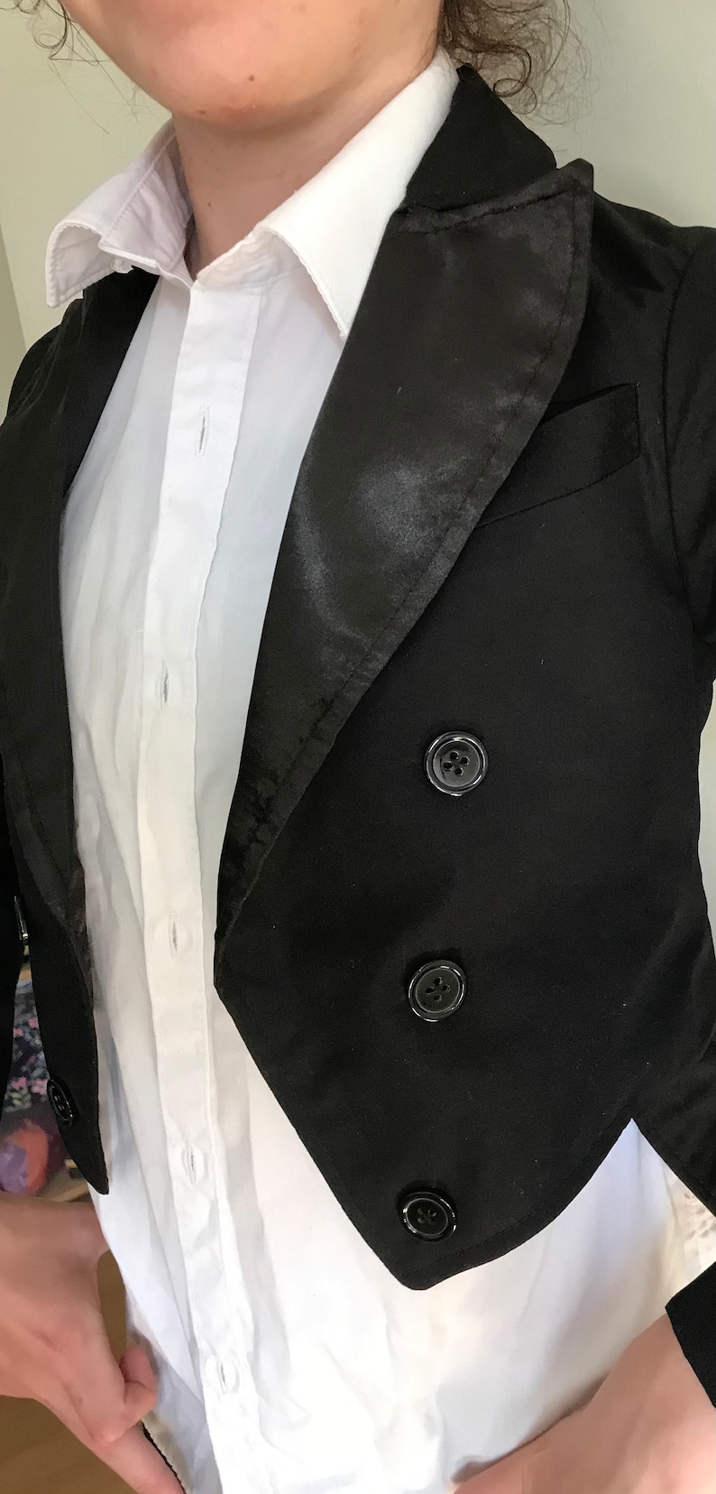 Tailcoat Victorian/edwardian Style Butler Outfit Jacket Size - Etsy