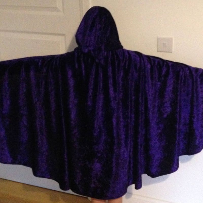 Purple Cape - Etsy UK
