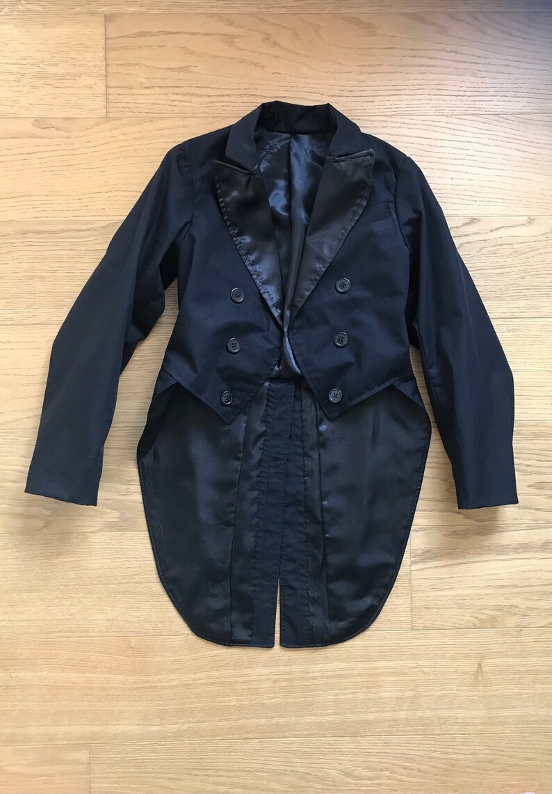 Tailcoat Victorian/edwardian Style Butler Outfit Jacket Size - Etsy