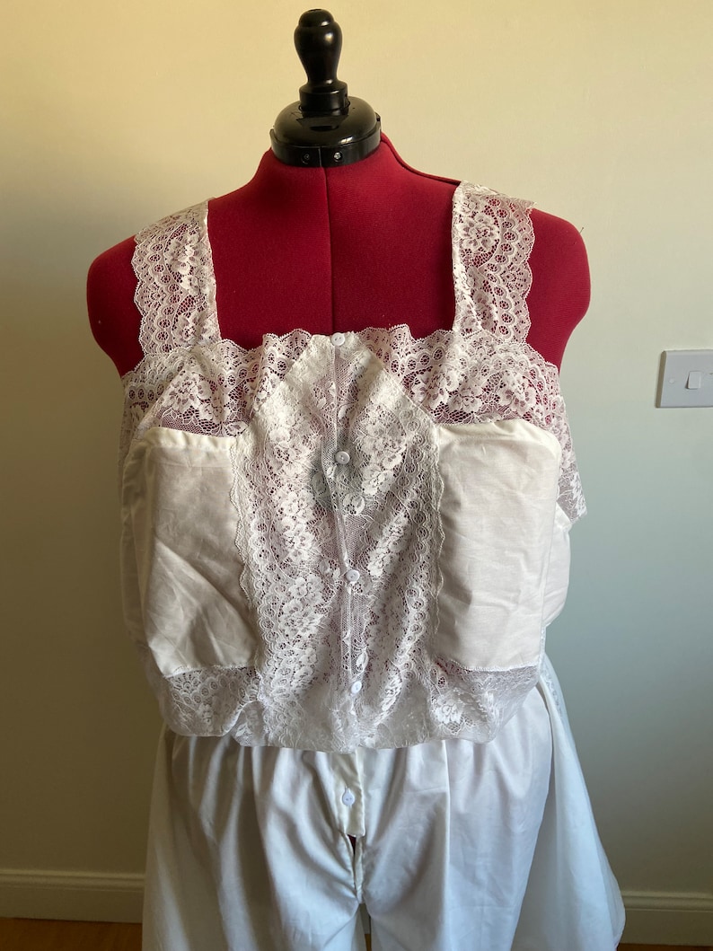 Victorian Style (1880-1900ss) Combinations Undergarment Open-leg ...