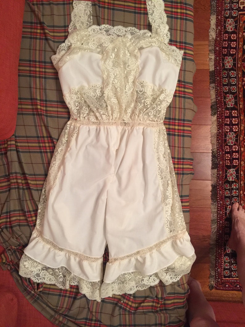 Victorian Style (1880-1900ss) Combinations Undergarment Open-leg ...