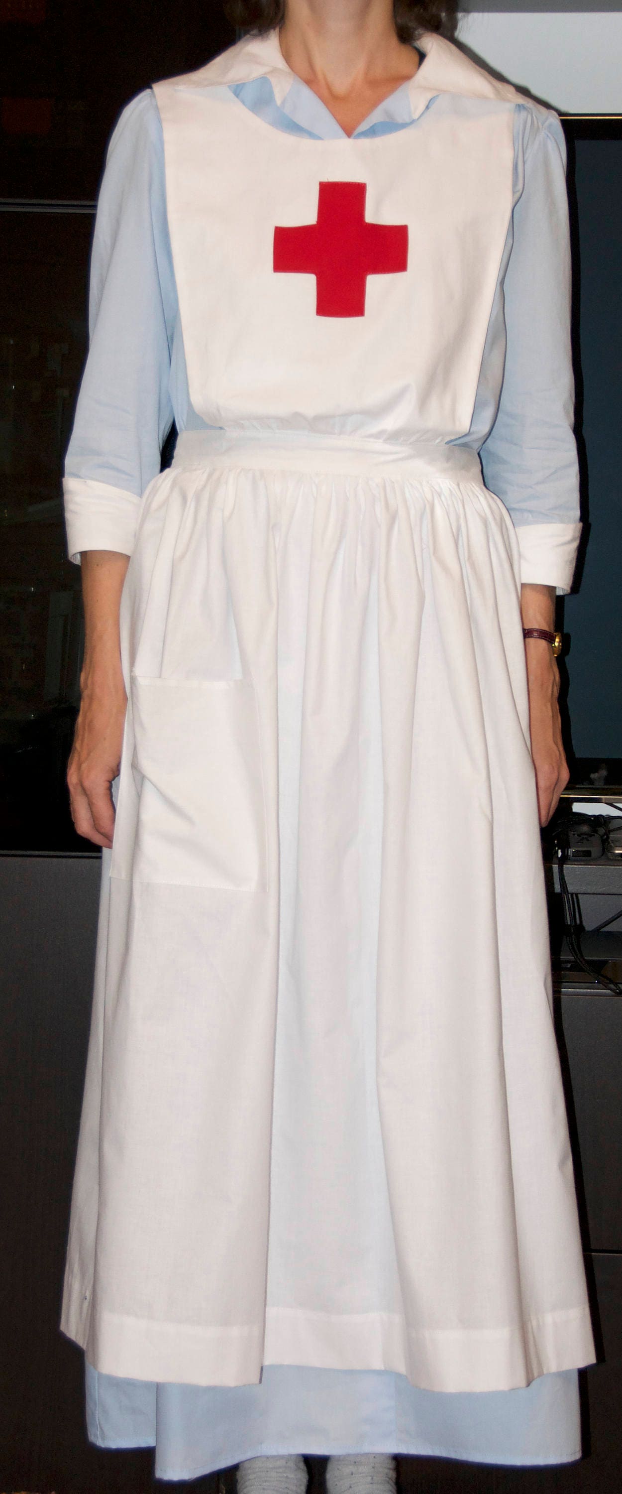 American US WW1 WWI Nurse Uniform Style Full Apron Historical - Etsy UK