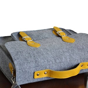 Computer Bag, Felt Bag, Office Bag, Felt Satchel, School Bag, Womens ...
