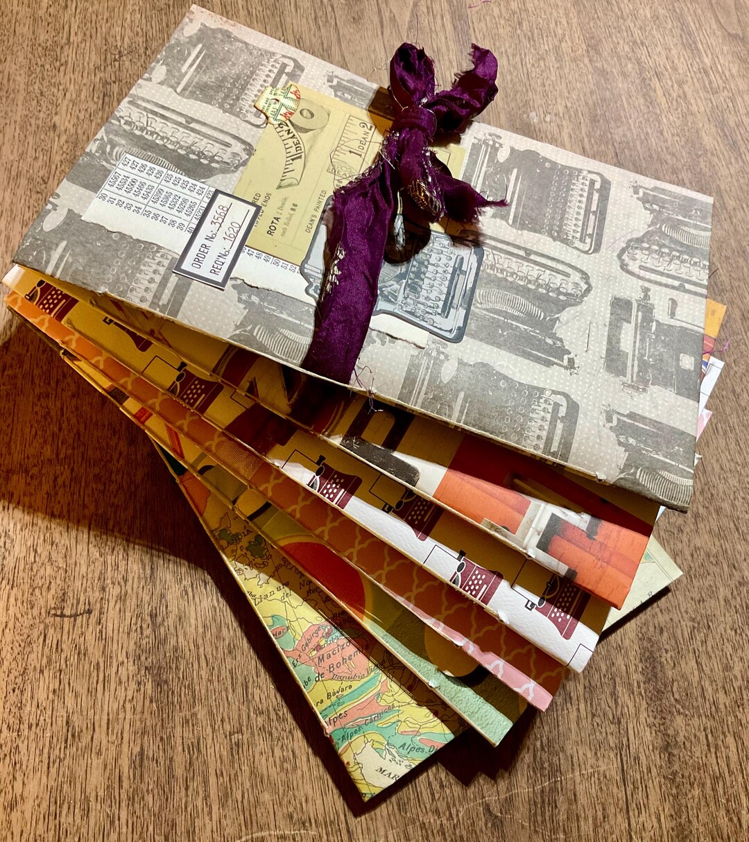 Simple Junk Journal, Journal Base, Writing Journal, Plain Handmade Book ...