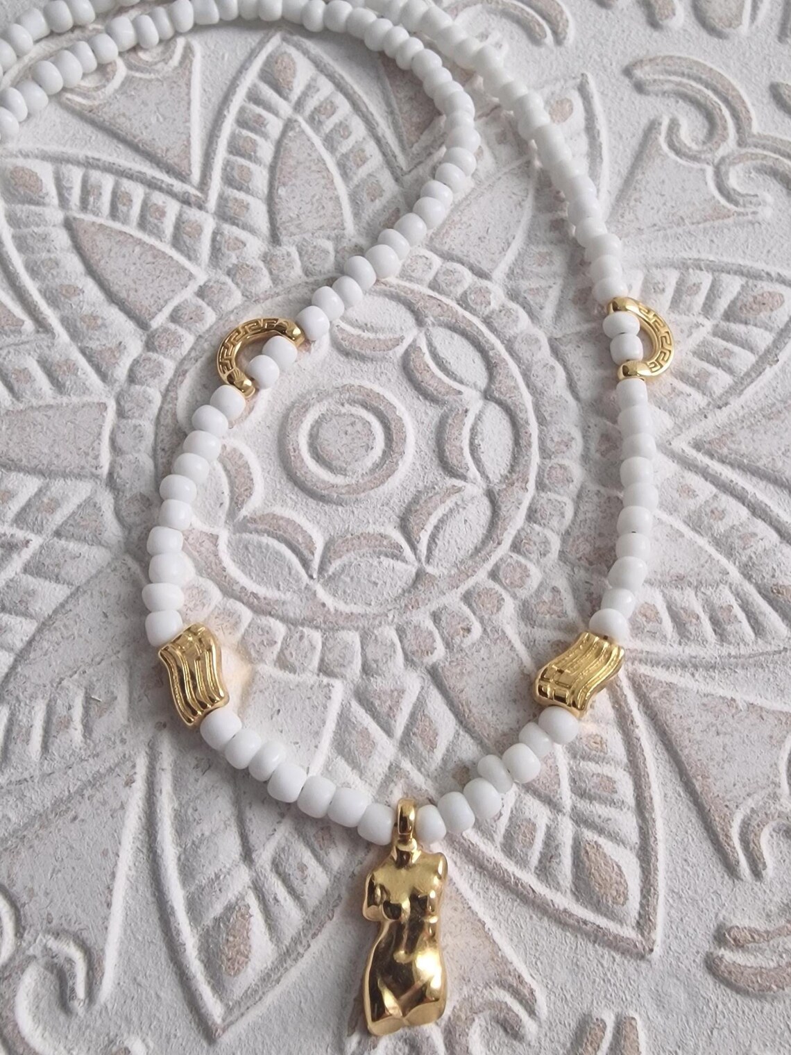 Greek Symbols Necklace, Ancient Greece, Greek Flag Greek Statue Drop ...