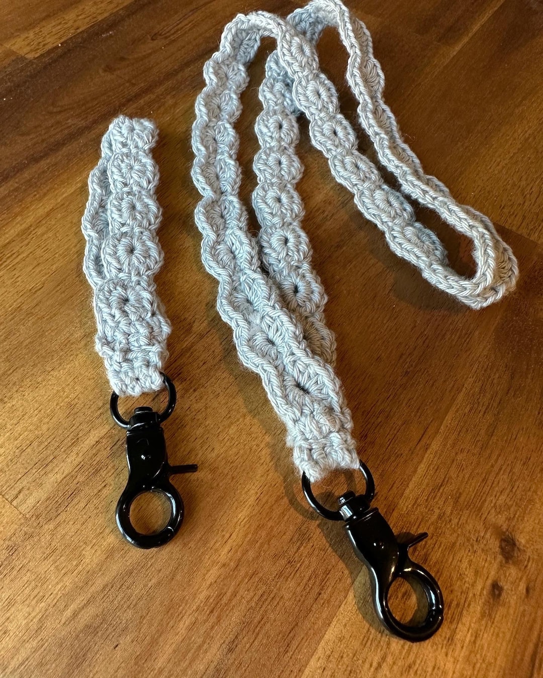 Crocheted Lanyard - Etsy