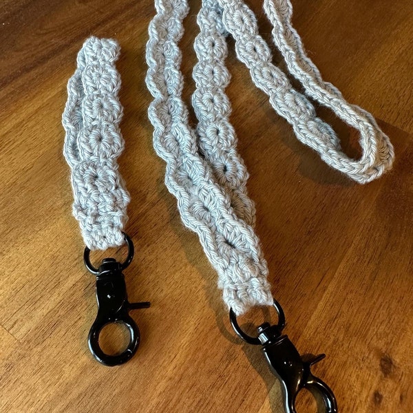 Gray Lanyard - Etsy