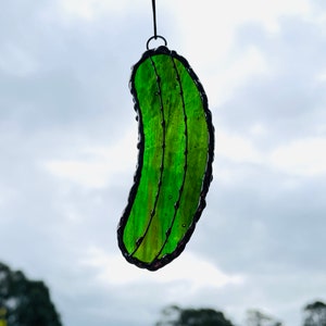 Mini Pickle Suncatcher - Etsy