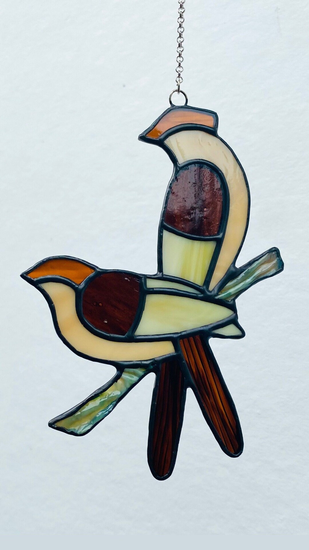 Bird Leadlight Suncatcher - Etsy