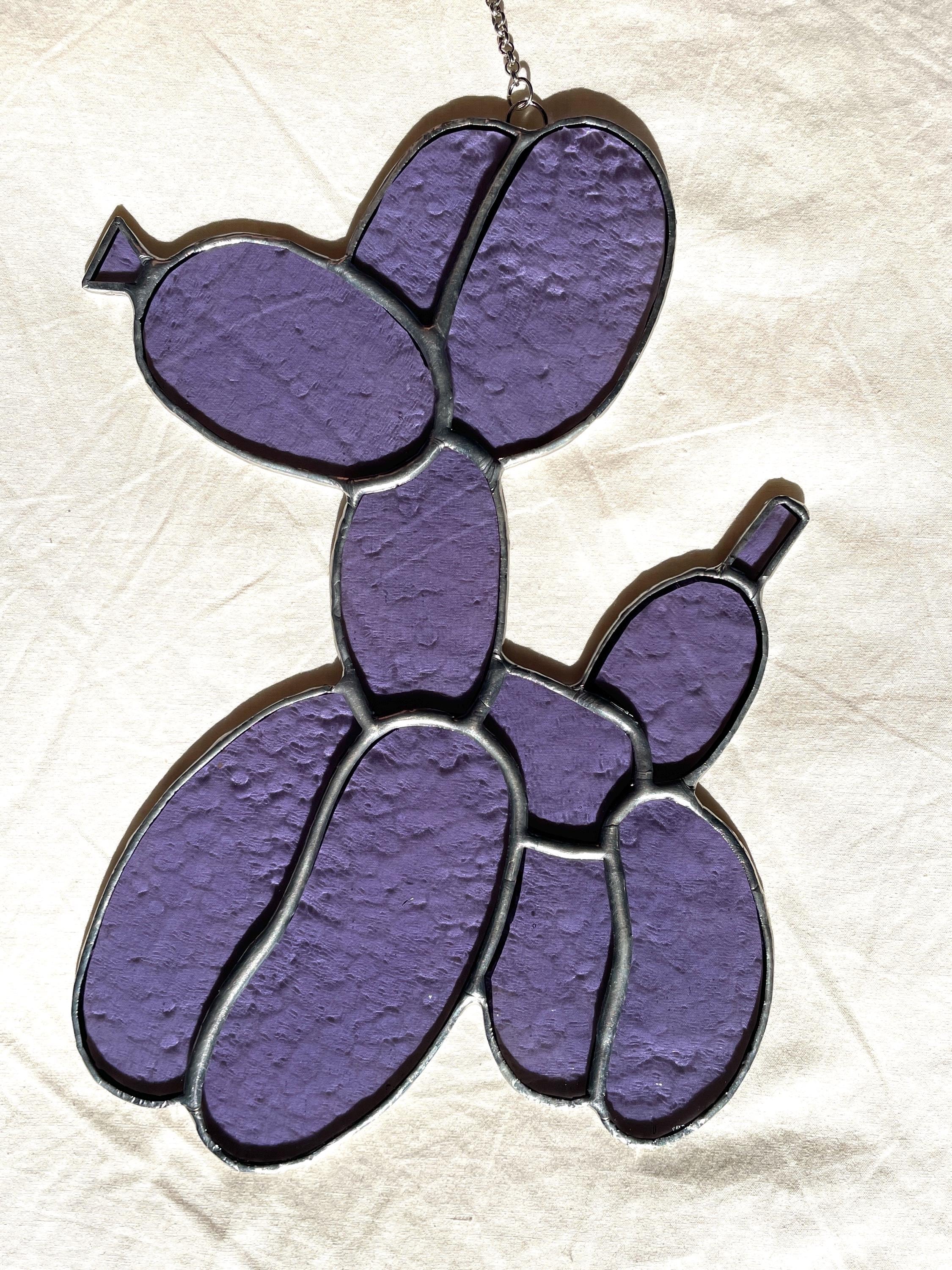Balloon Poodle Stained Glass - Etsy