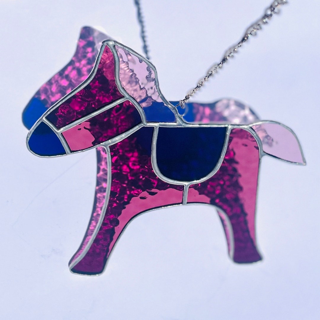Pony Stained Glass - Etsy