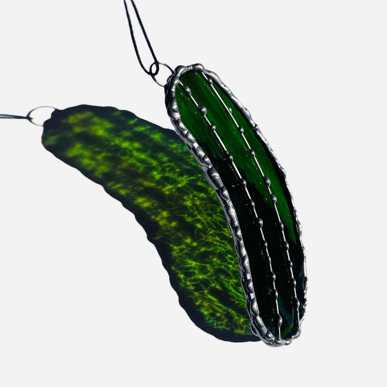 Mini Pickle Suncatcher - Etsy